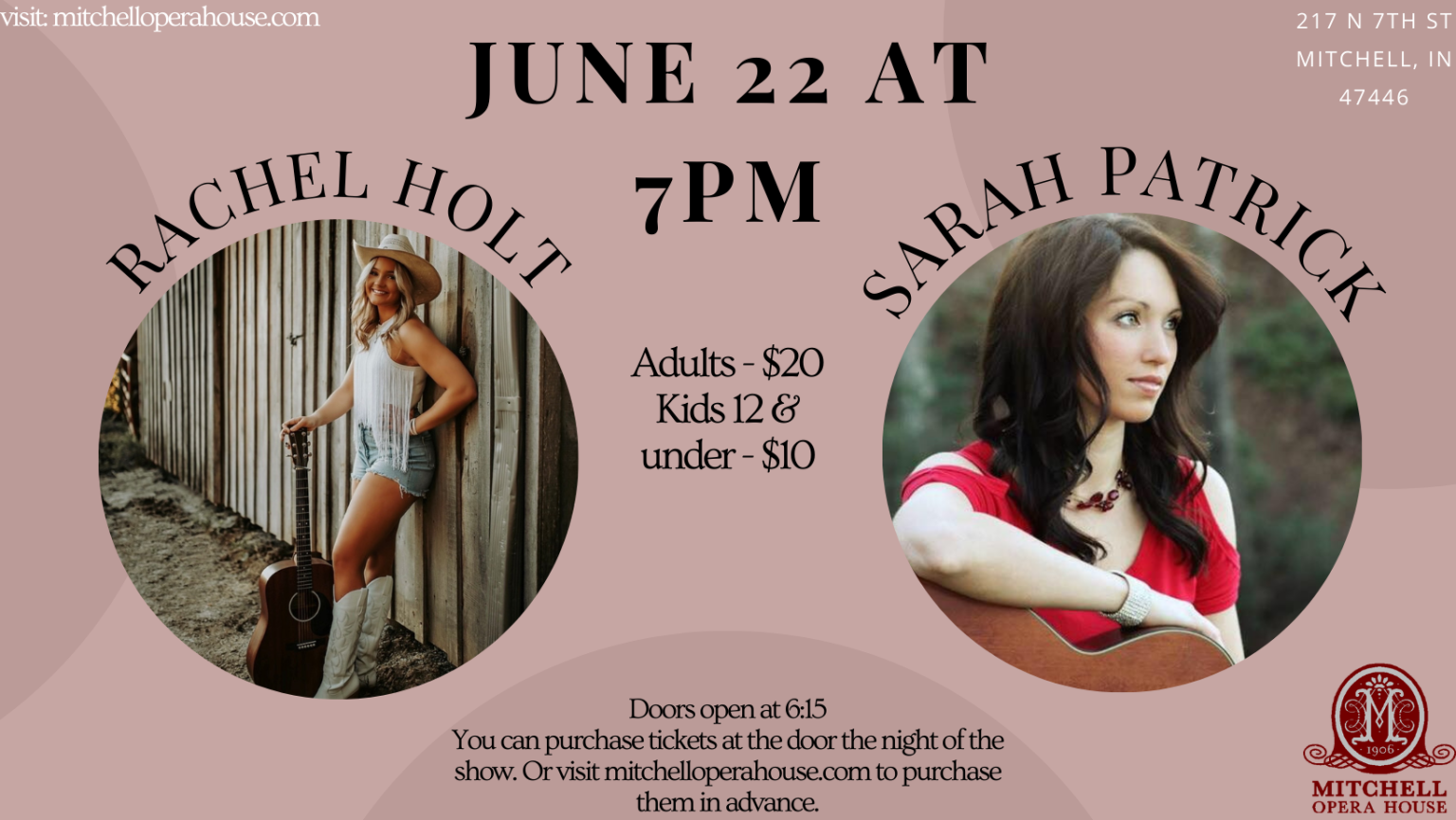 Events from July 27 – June 1 – Mitchell Opera House Mitchell Opera House