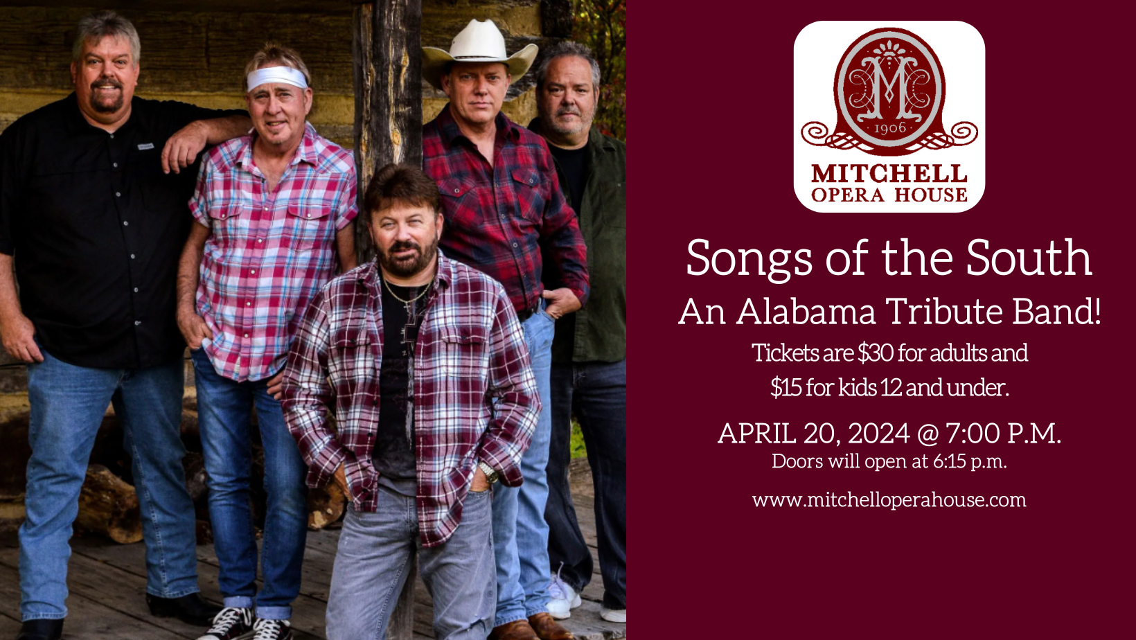 Welcome to the Mitchell Opera House – Mitchell Opera House